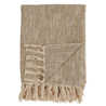 Saro Sevan Tasseled Cotton Throw & Reviews | Wayfair